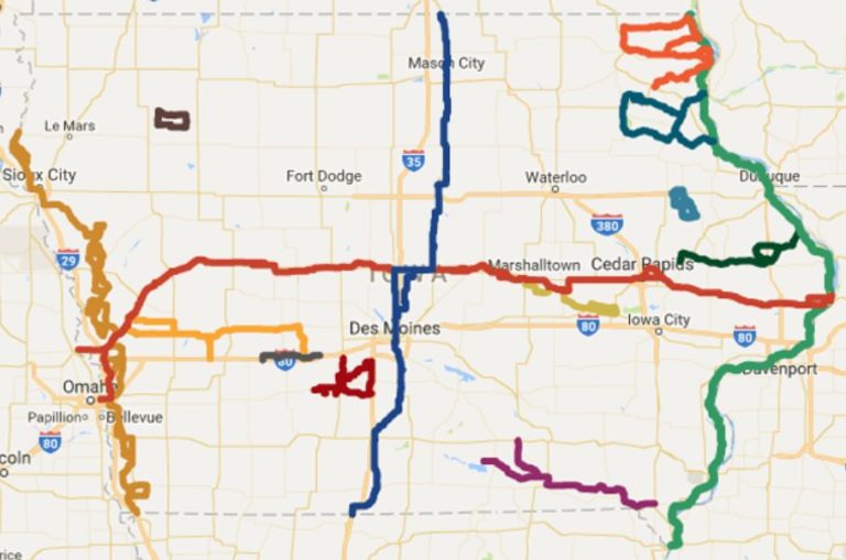 byways map new – Byways of Iowa Foundation